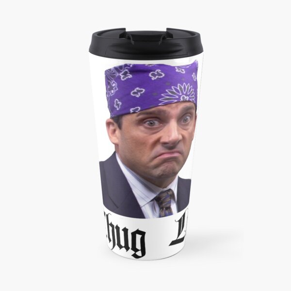 "The Office - Michael "Prison Mike" Scott - Thug Life" Travel Coffee ...