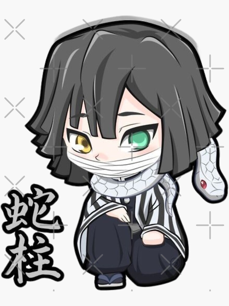 "Chibi snake pillar" Sticker for Sale by Artist-panda | Redbubble