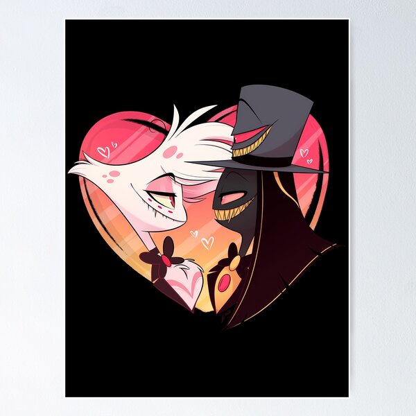 "Angel Dust X Sir Pentious Sirdust Ship Meme" Poster for Sale by Offen ...