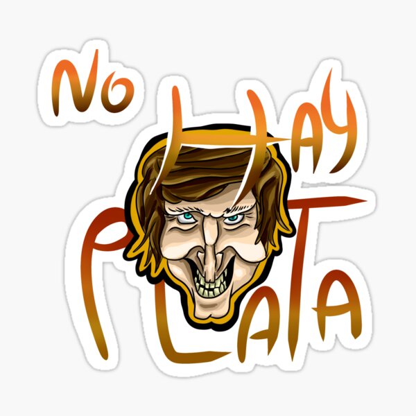 "Javier Milei "THERE IS NO MONEY" Sticker by Super-TS | Redbubble