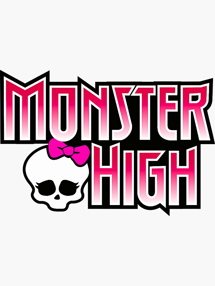"Monster High Logo" Sticker for Sale by mandy-2527 | Redbubble