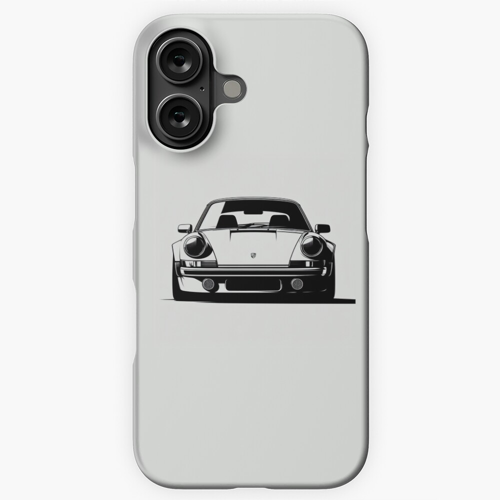 "Classic Porsche silhouette" Sticker by Juicingmania | Redbubble