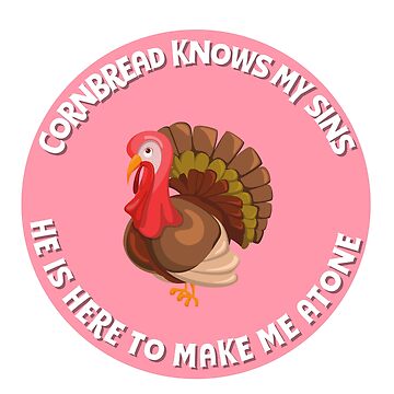 "red, white & royal blue cornbread sticker" Sticker for Sale by ...