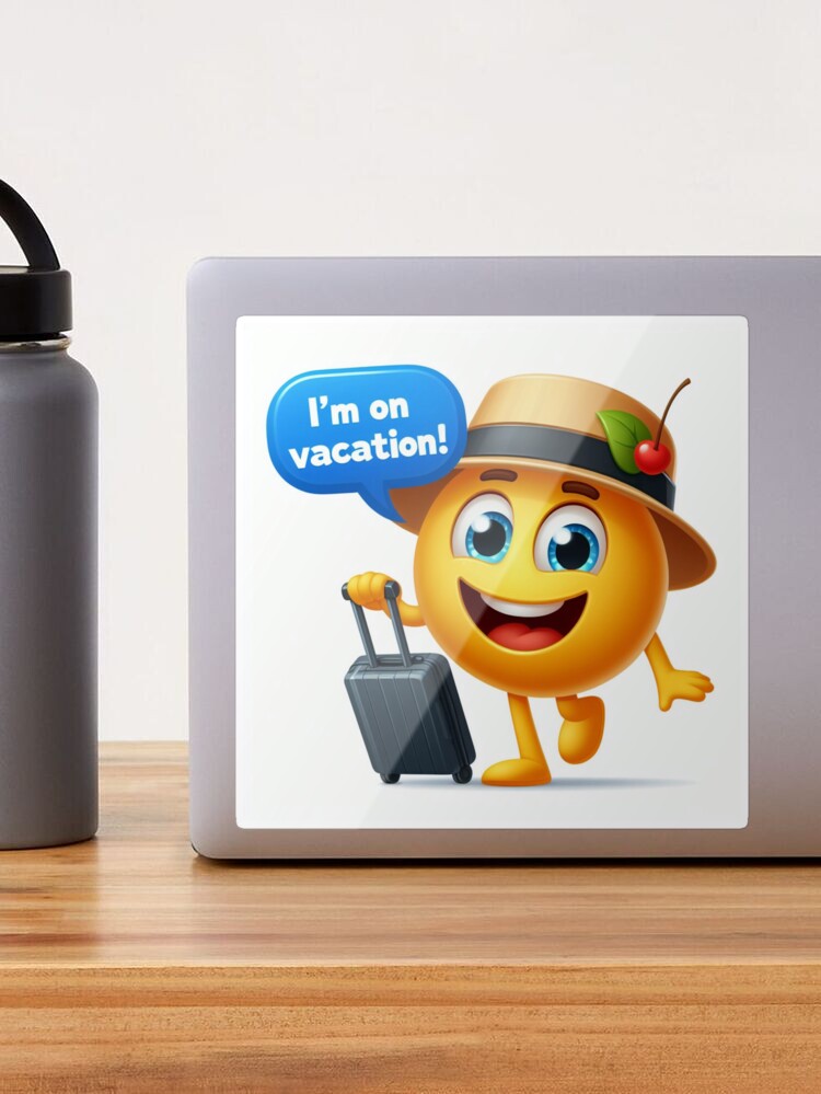 Vacation Emoticon