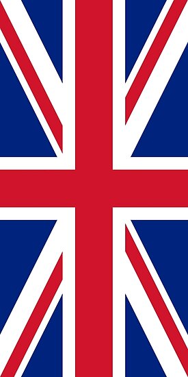 "Flag of the United Kingdom Vertical" Posters by Inimma | Redbubble