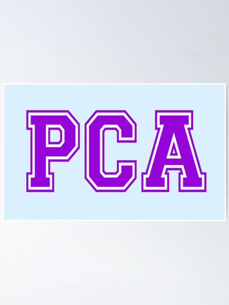"PCA Logo" Poster for Sale by LenaG56 | Redbubble