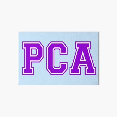 "PCA Logo" Art Board Print for Sale by LenaG56 | Redbubble