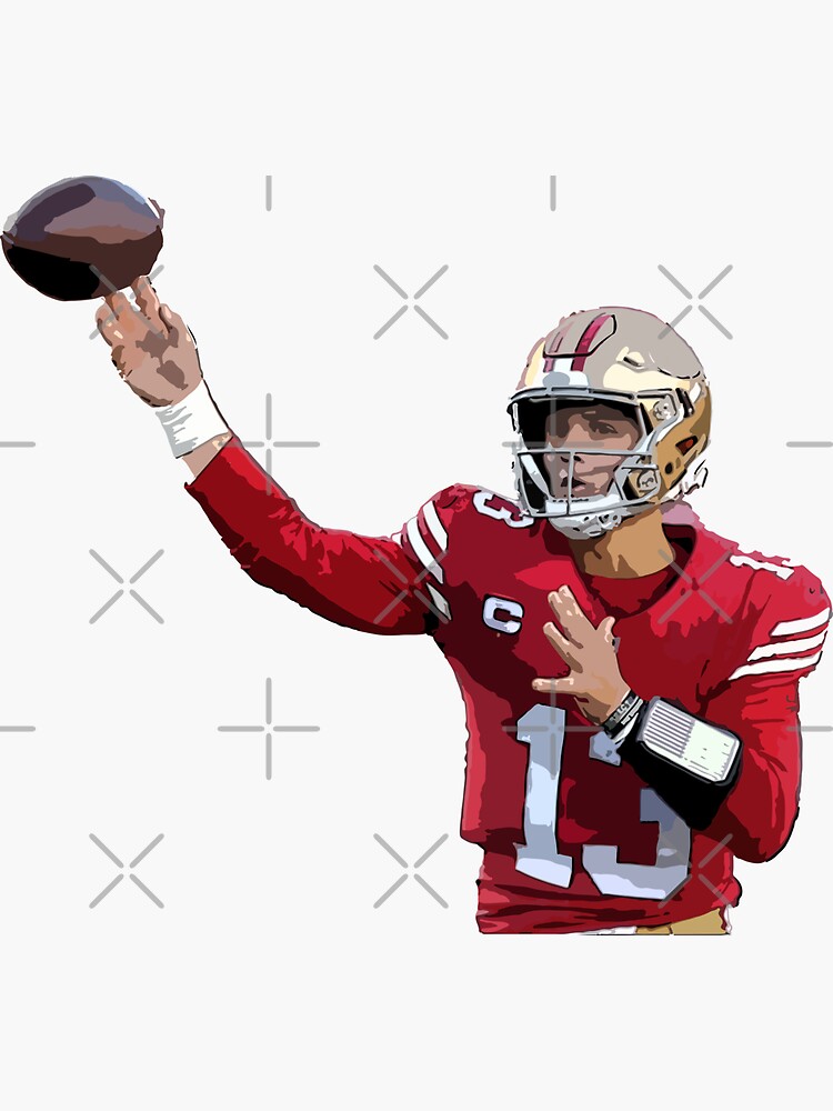 "Brock Purdy" Sticker by raffrasta | Redbubble