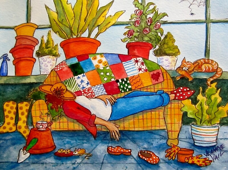 "The Greenhouse Effect" by Jeanne Vail | Redbubble