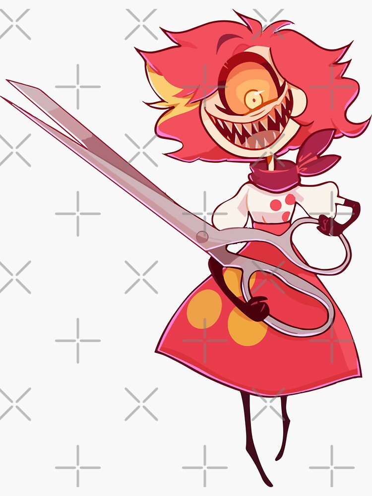 "Hazbin Hotel Niffty" Sticker for Sale by lap-store | Redbubble