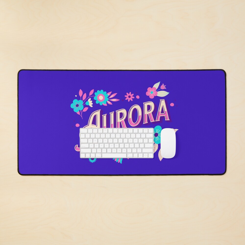 "Aurora Name" Sticker for Sale by Akantido | Redbubble
