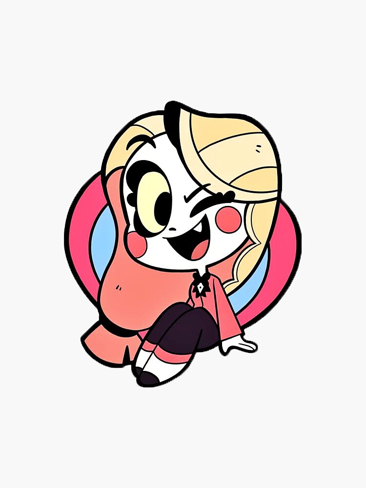 "Chibi hazbin hotel charlie" Sticker for Sale by TinaButerflys | Redbubble
