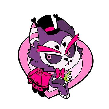 "Chibi hazbin hotel husk" Sticker for Sale by TinaButerflys | Redbubble