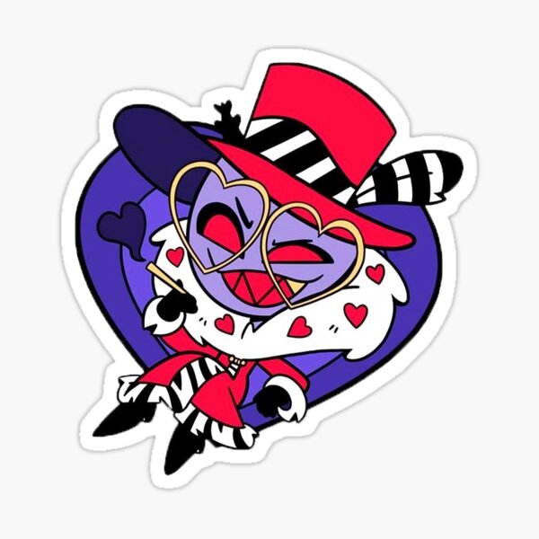 "Chibi hazbin hotel Valentino" Sticker for Sale by TinaButerflys ...