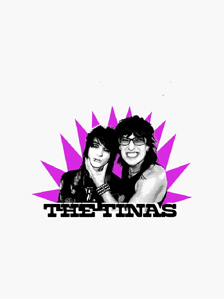 "The Tina’s (Jake and Johnnie)" Sticker for Sale by CrispArtsCo | Redbubble