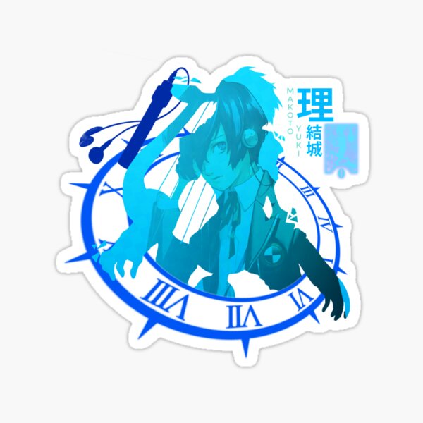 "Makoto Yuki/Hero - Persona 3 Reload" Sticker for Sale by JDTheGamer ...