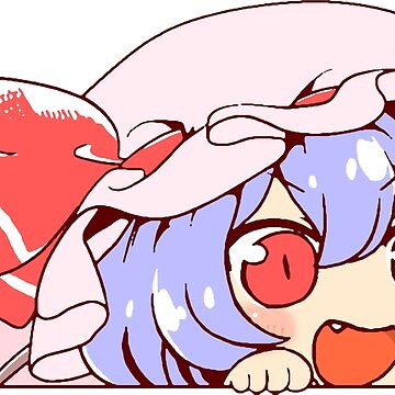 "Chibi Remilia Peeker ~ Touhou" Sticker for Sale by internet-joshi ...