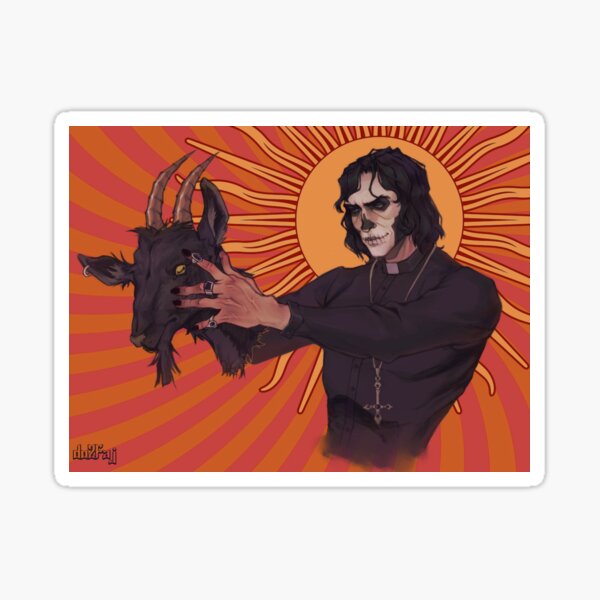 "Kiss the Go-Goat" Sticker for Sale by do2fajj | Redbubble
