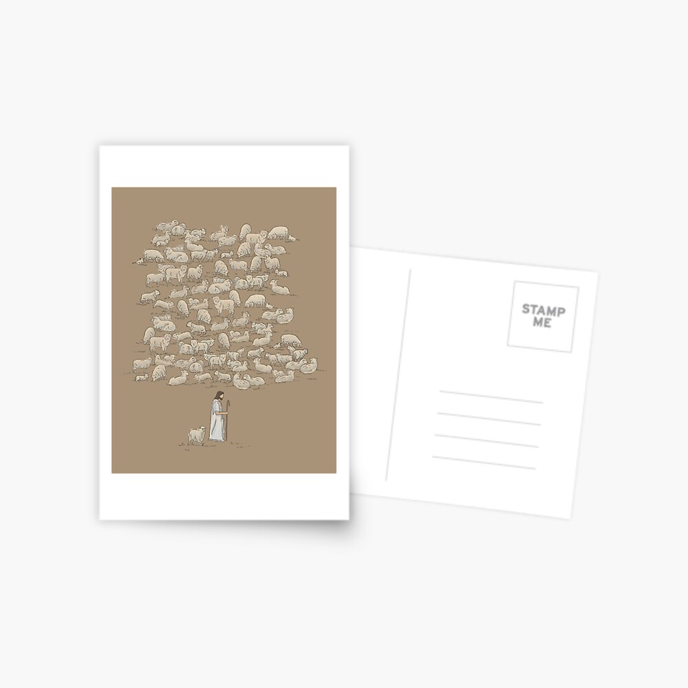 "Jesus Leaves the 99, Parable of the Lost Sheep, Good Shepherd, Jesus ...