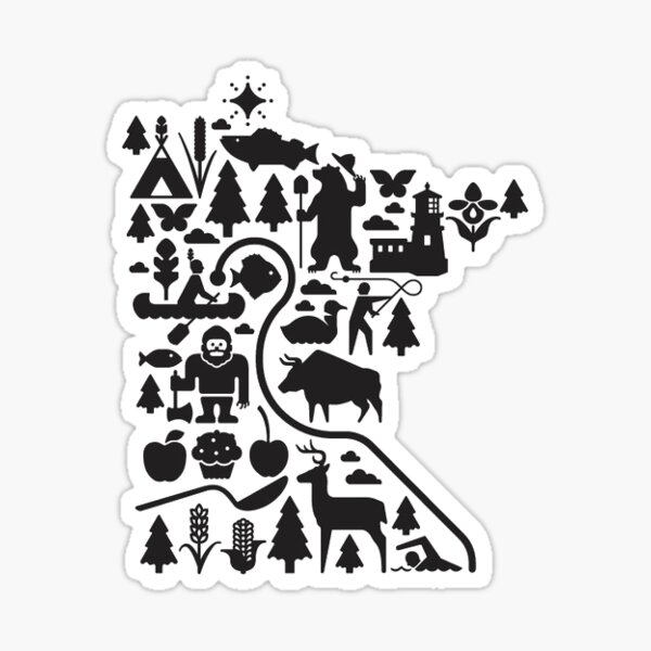 Paul Bunyan Stickers | Redbubble
