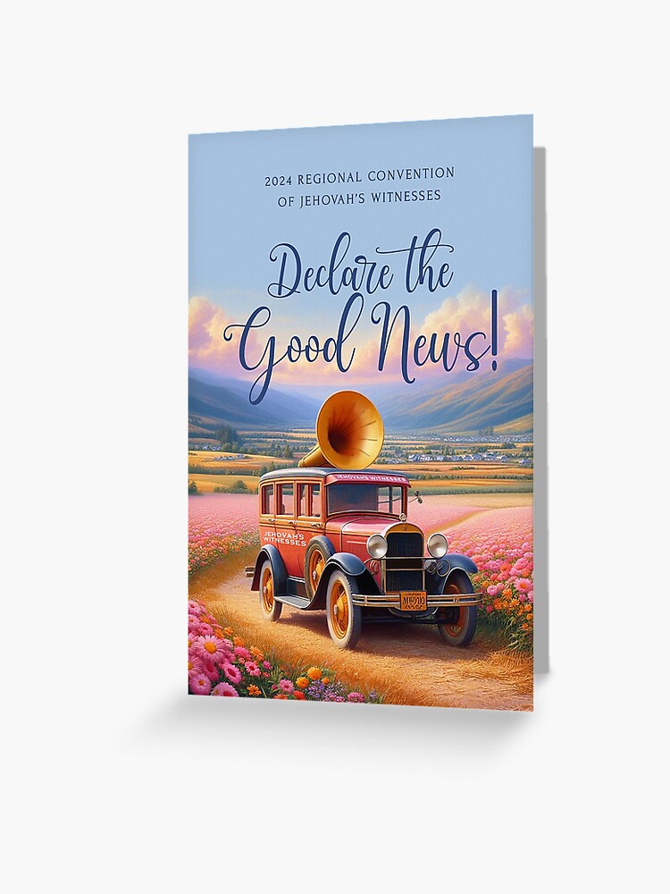 "Declare the Good News! (Design 6)" Greeting Card for Sale by Paper Bee ...