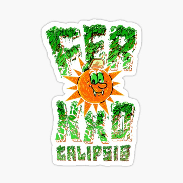 Pegatina con la obra «Camiseta de FERXXOCALIPSIS WORLD TOUR 2024 ...