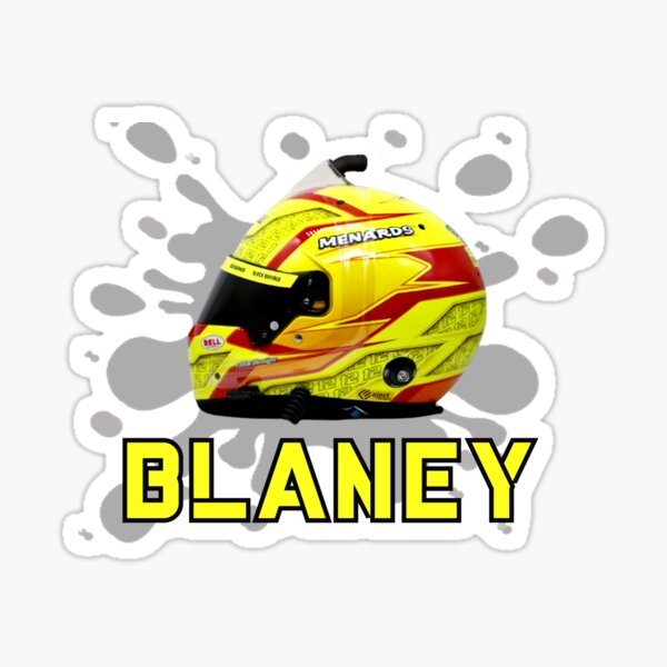 "Ryan Blaney - 2024 Helmet Design" Sticker for Sale by GoTrackHopper ...