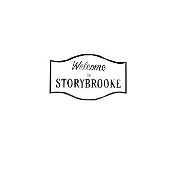 "Welcome to Storybrooke" Sticker for Sale by clarasversion | Redbubble