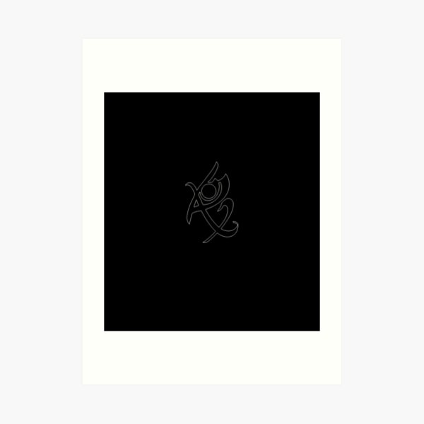 "Shadowhunters rune - fearless rune (white outline silhouette) - Clary ...