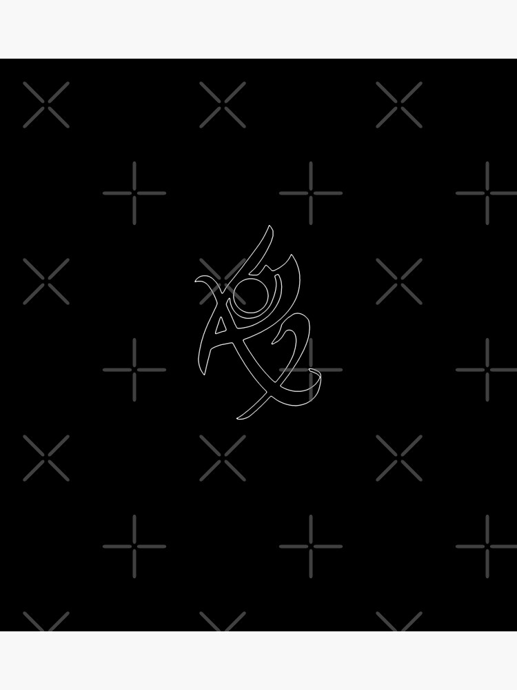 "Shadowhunters rune - fearless rune (white outline silhouette) - Clary ...