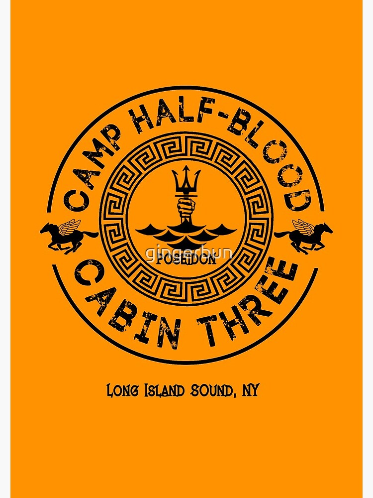 "Percy Jackson - Camp Half-Blood - Cabin Three - Poseidon" Spiral ...