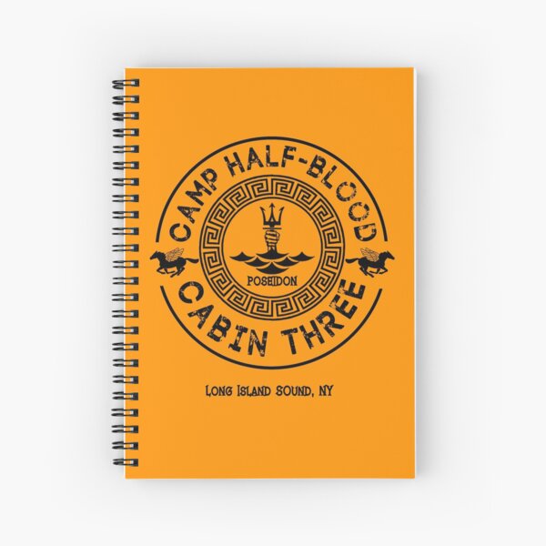 "Percy Jackson - Camp Half-Blood - Cabin Three - Poseidon" Spiral ...