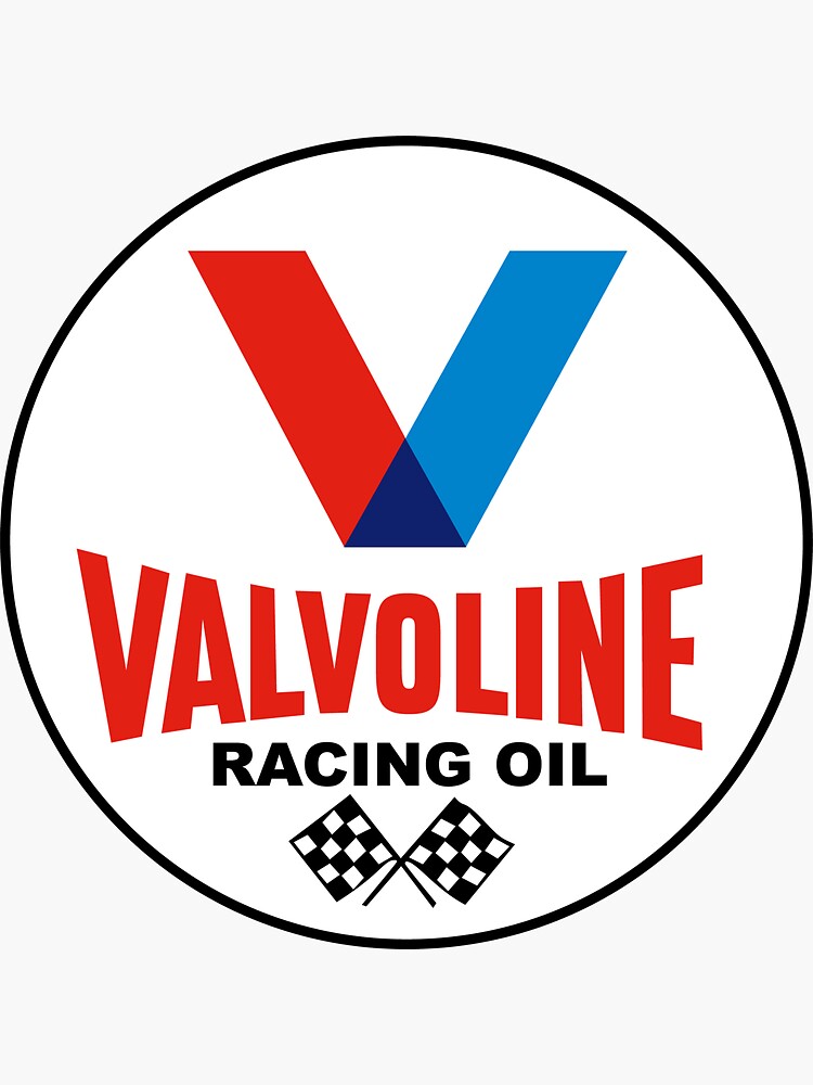 "Vintage Valvoline Racing Oil logo" Sticker for Sale by VintageSpeed67 ...