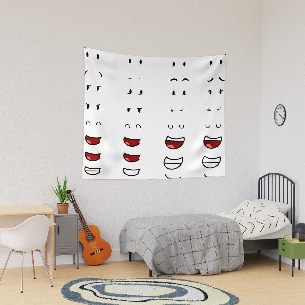 "BFDI Face Assets Pack (Advanced)" Poster for Sale by MsBonnie | Redbubble