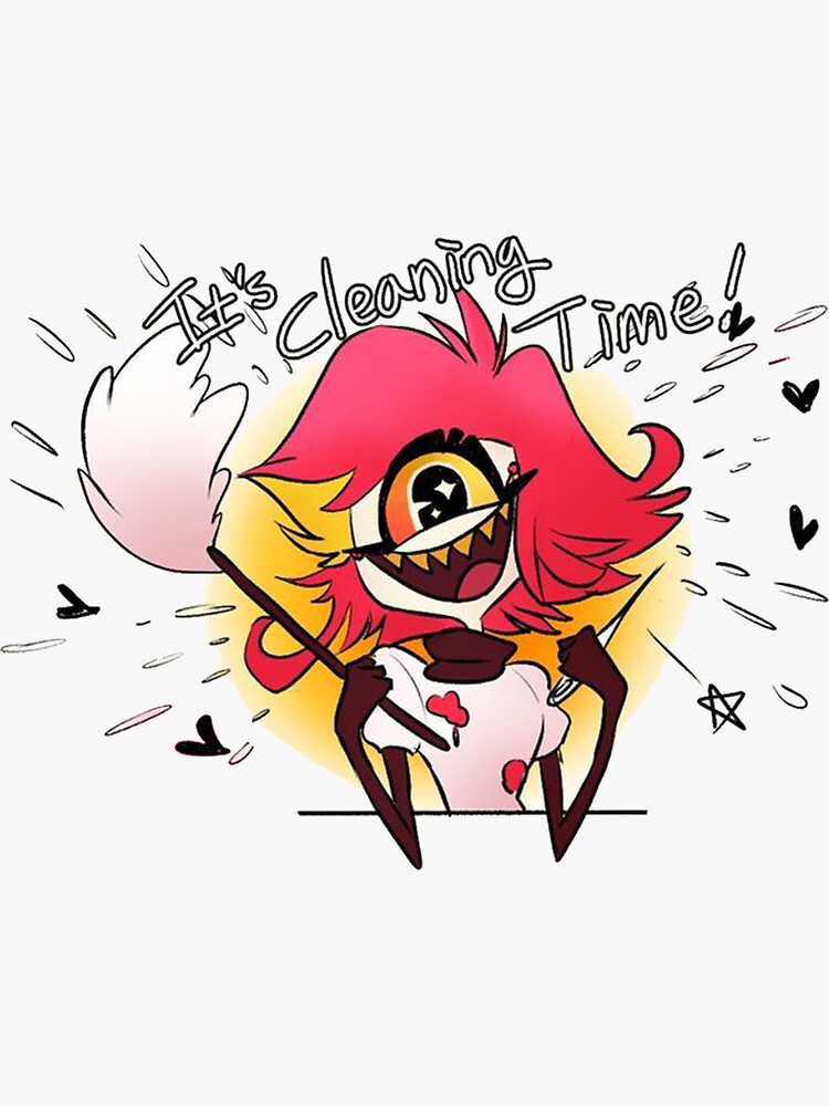 "Hazbin Hotel Niffty" Sticker for Sale by davanshatry1 | Redbubble