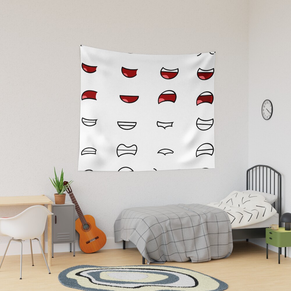 "BFDI Mouth Assets Pack" Poster for Sale by MsBonnie | Redbubble