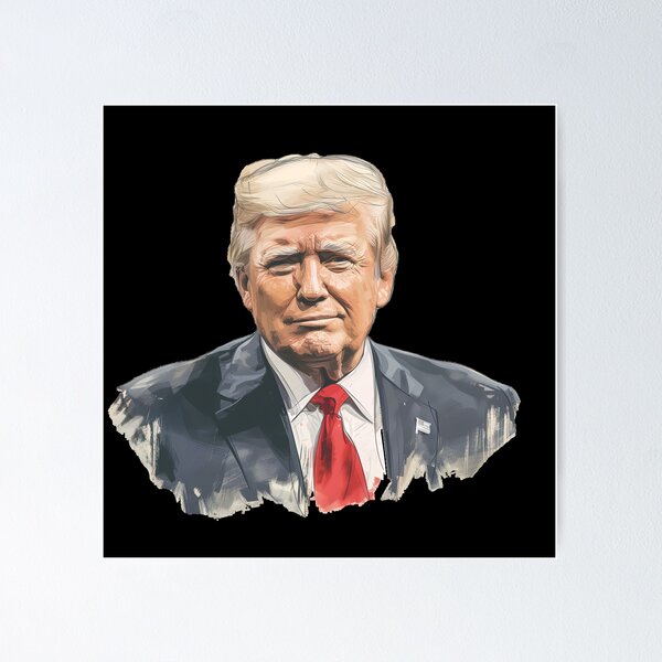 "Hand Painting Trump President Election 45 47 Trump 2024 President ...