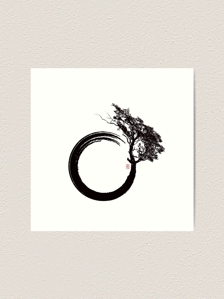 "Enso Tree" Art Print for Sale by 73553 | Redbubble