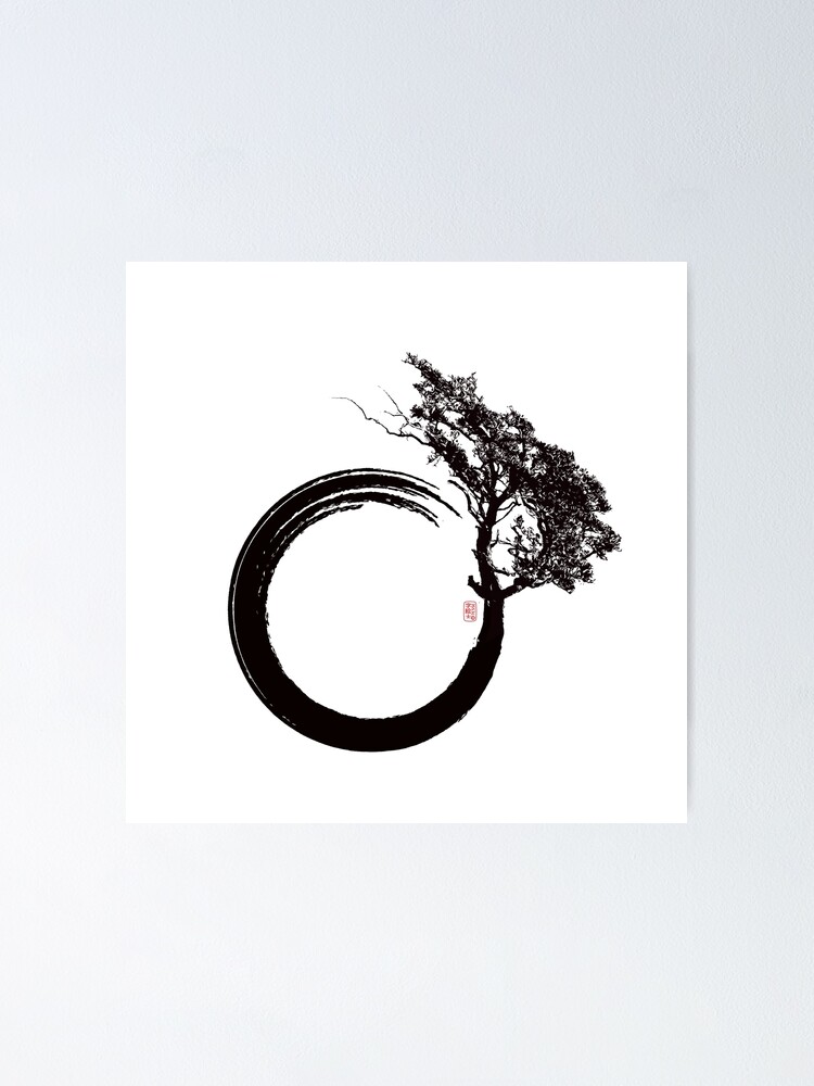 "Enso Tree" Poster for Sale by 73553 | Redbubble