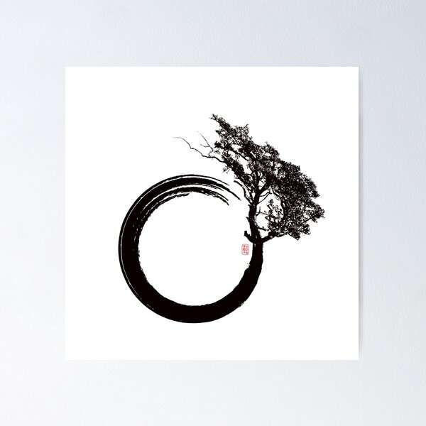 "Enso Tree" Poster for Sale by 73553 | Redbubble