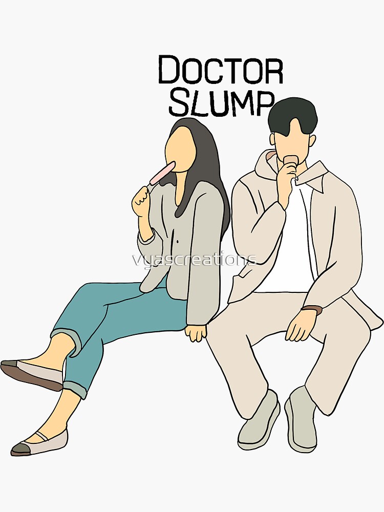 "Doctor slump 2024 kdrama fan art" Sticker for Sale by vyascreations ...