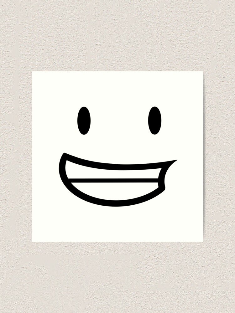 "BFDI Smiley Face" Art Print for Sale by MsBonnie | Redbubble