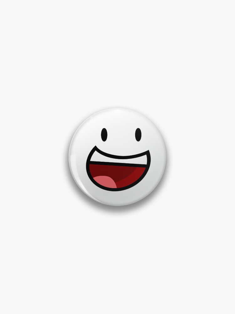 "BFDI Big Smiley Face" Pin for Sale by MsBonnie | Redbubble