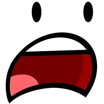 "BFDI Big Frowny Face" Mask for Sale by MsBonnie | Redbubble