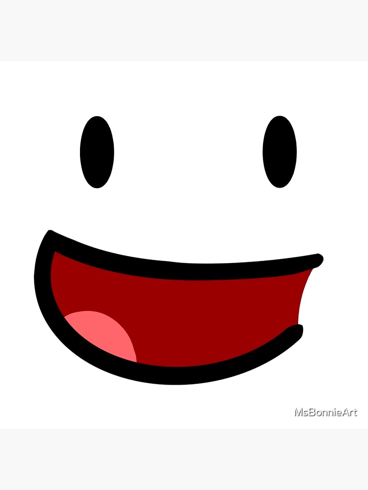 "BFDI Smiley Face" Poster for Sale by MsBonnie | Redbubble
