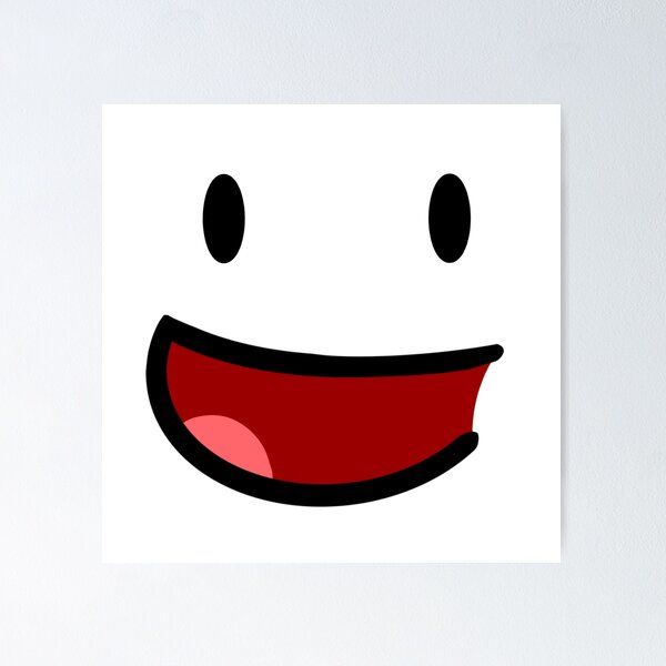 "BFDI Smiley Face" Poster for Sale by MsBonnie | Redbubble
