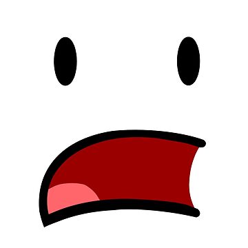 "BFDI Frowny Face" Sticker for Sale by MsBonnie | Redbubble