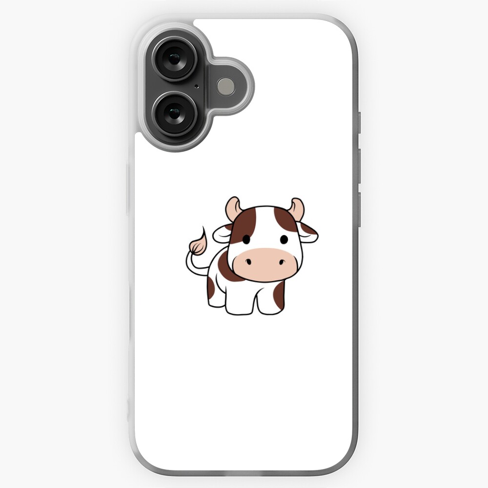 "CUTE COW " Sticker for Sale by madisondaviss- | Redbubble
