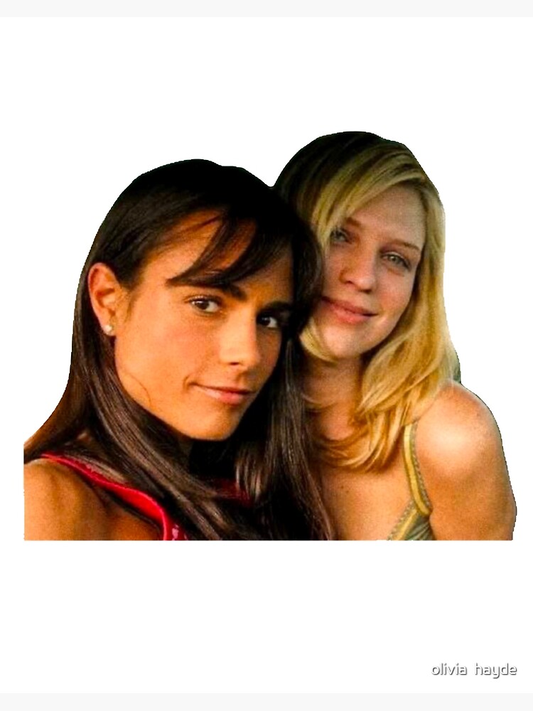 "Jordana brewster and Sara foster DEBS Lucy Diamond and Amy Bradshaw " Poster for Sale by olivia ...