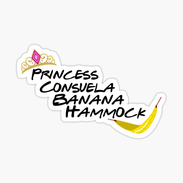 "Princess Consuela" Sticker for Sale by CraZayZay | Redbubble